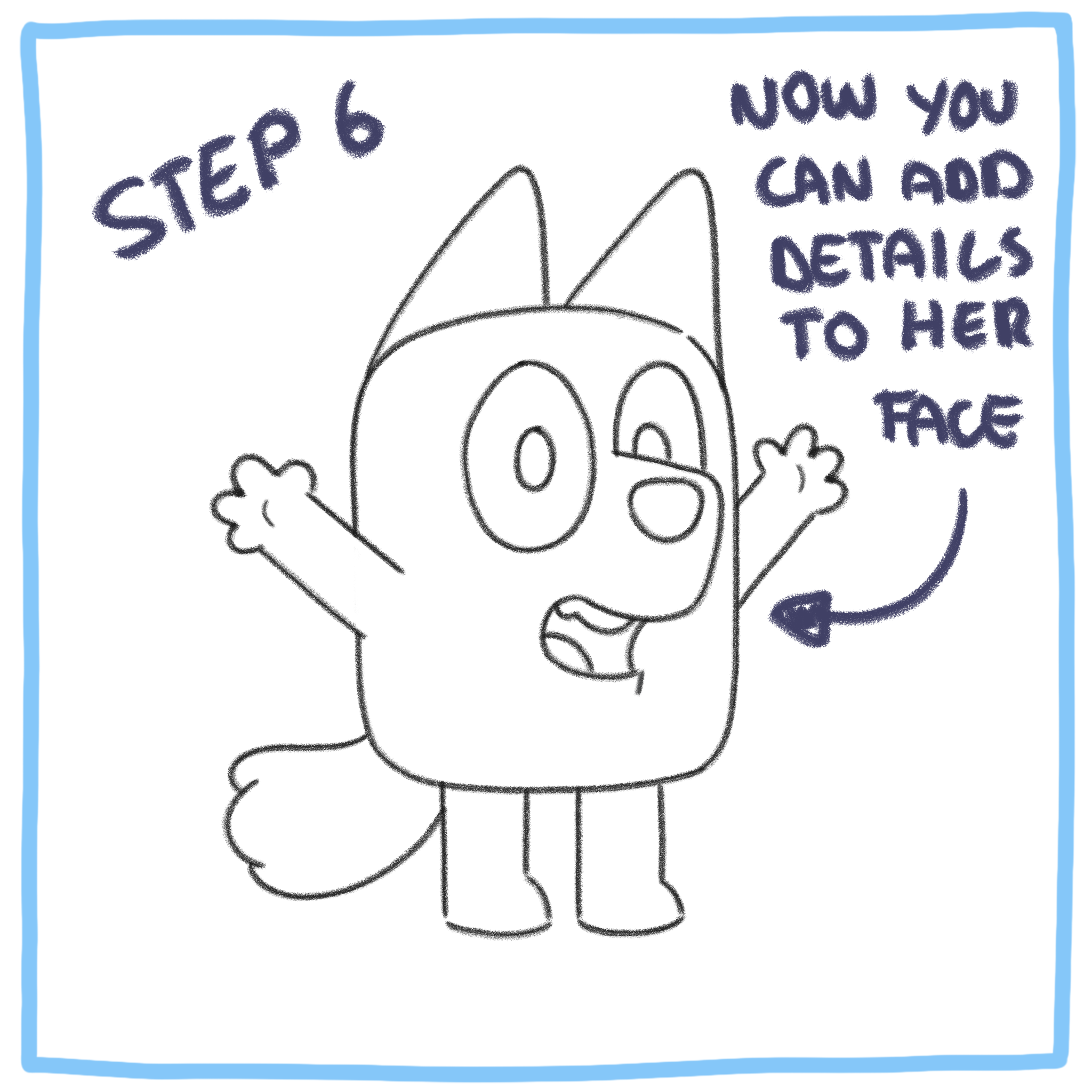 Learn to draw Muffin - Cbeebies