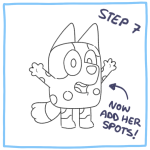 Learn to draw Muffin - Cbeebies