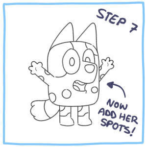 Learn to draw Muffin - Cbeebies