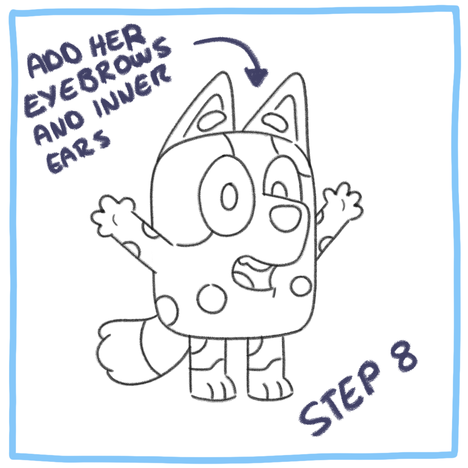 Learn to draw Muffin - Cbeebies