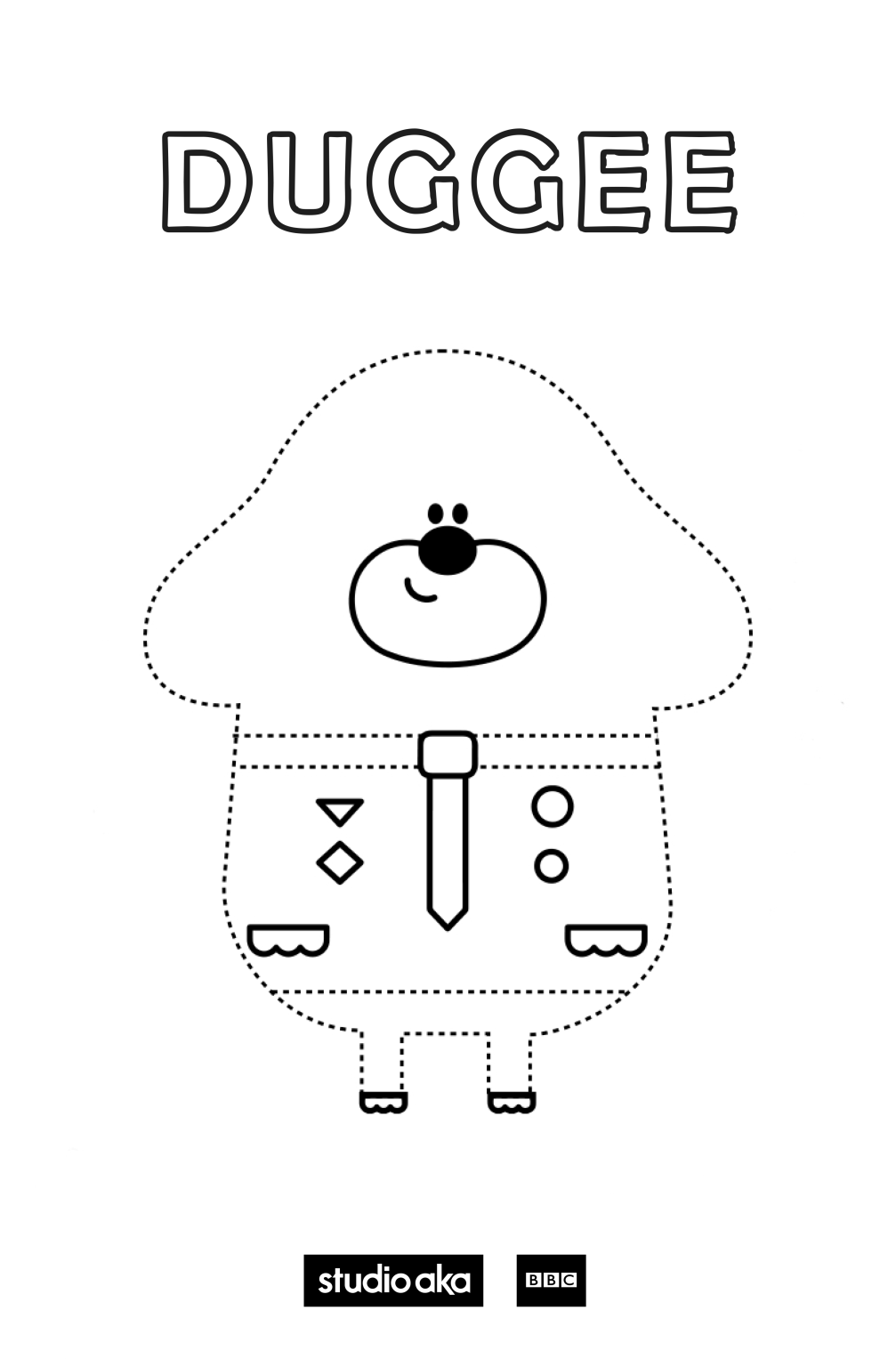 Hey Duggee dot-to-dot - Cbeebies