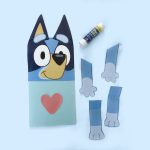 Bluey hug card - Cbeebies